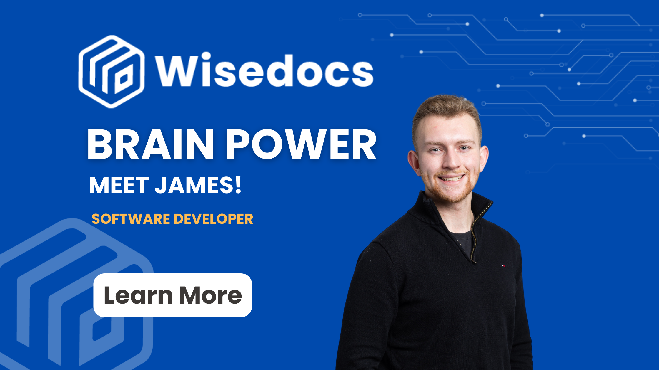 Wisedocs • Blog: Wisedocs’ Brain Power: James Bury, Software Developer